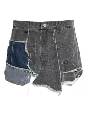 Natasha Zinko Patchwork Mini Skirt