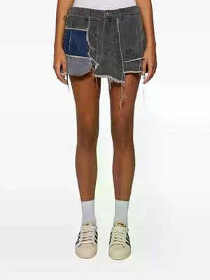 Natasha Zinko Patchwork Mini Skirt