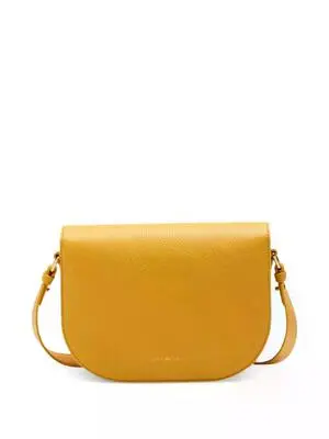 COCCINELLE Dew Leather Crossbody Bag - Yellow