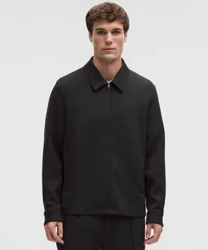 Lululemon Smooth Spacer Collared Full Zip - Black