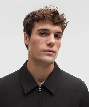 Lululemon Smooth Spacer Collared Full Zip - Black