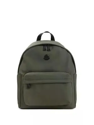 Moncler Logo-detail Backpack - Green
