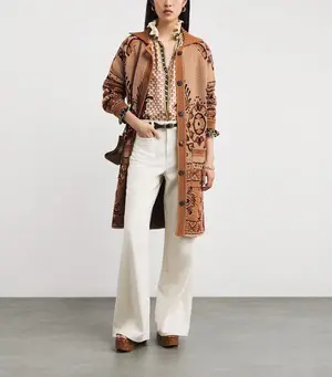 Etro Wool-blend Longline Cardigan