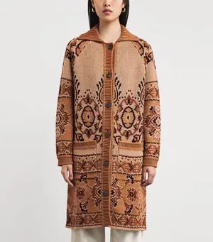 Etro Wool-blend Longline Cardigan