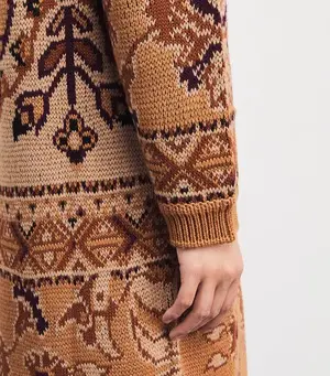 Etro Wool-blend Longline Cardigan