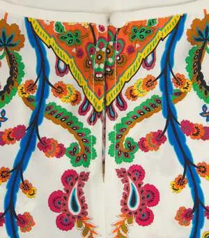 Etro Printed Silk Blouse - Ivory