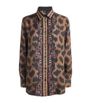 Etro Animal Print Shirts For Women