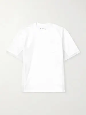 Sacai Trimmed T-shirts For Men