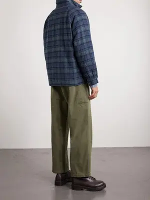 NEIGHBORHOOD Straight-leg Cotton-canvas Trousers