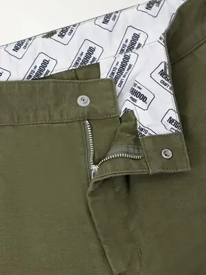 NEIGHBORHOOD Straight-leg Cotton-canvas Trousers