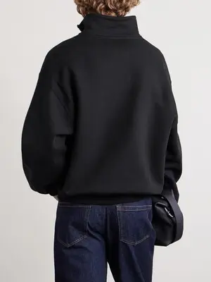 Jacquemus Logo-appliquéd Half-zip Sweatshirt