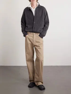 Jacquemus Le De-nîmes Droit Straight-leg Jeans - Neutrals