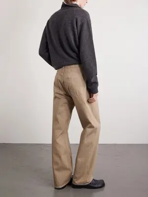 Jacquemus Le De-nîmes Droit Straight-leg Jeans - Neutrals