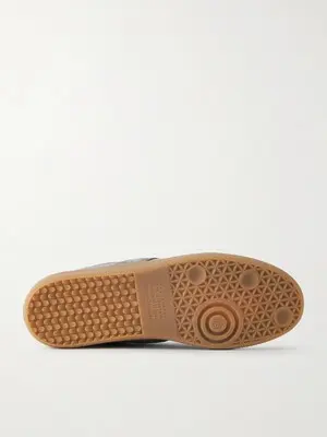 MAISON MARGIELA Replica Leather And Suede Sneakers - Gray
