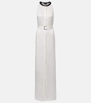 TOM FORD Crepe Satin Maxi Dress