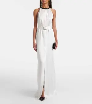 TOM FORD Crepe Satin Maxi Dress