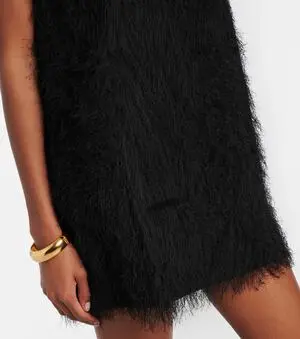 THE FRANKIE SHOP Lancy Fringed Mini Dress