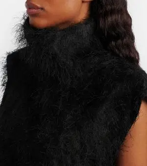 THE FRANKIE SHOP Lancy Fringed Mini Dress