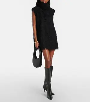 THE FRANKIE SHOP Lancy Fringed Mini Dress