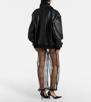 THE FRANKIE SHOP Orissa Sheer Wide-leg Pants