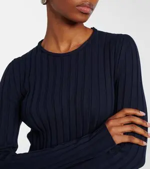 Stella McCartney Ribbed-knit Cotton Sweater