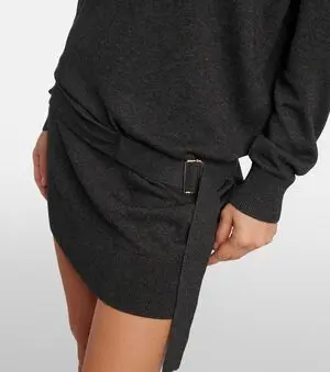 Isabel Marant Étoile Belted Polo Dress - Grey