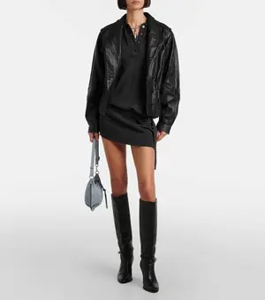 Isabel Marant Étoile Belted Polo Dress - Grey