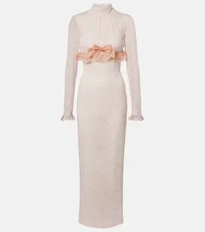 Alessandra Rich Paneled Evening Dresses