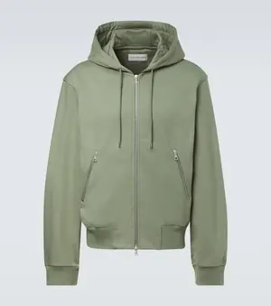 Dries Van Noten Cotton Zip-up Hoodie