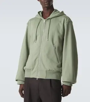 Dries Van Noten Cotton Zip-up Hoodie