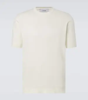 LARDINI Cotton T-shirt - White