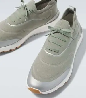 Brunello Cucinelli Knitted Sneakers