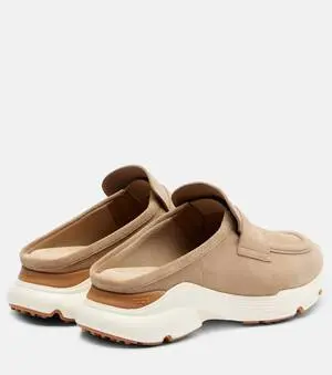 TOD'S Runner Suede Mules