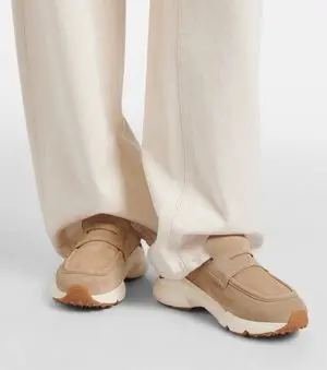 TOD'S Runner Suede Mules