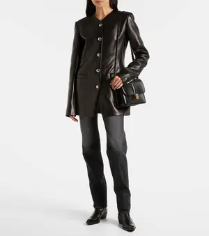 Khaite Farley Straight Leg Jeans - Black