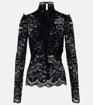Rabanne Floral Lace Top