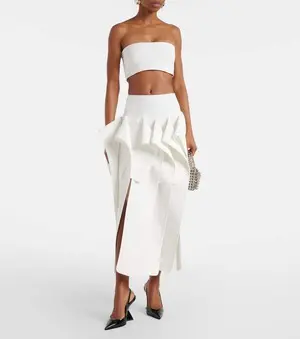 Maticevski Tile Bandeau Top