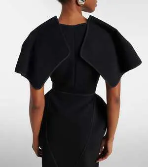 Maticevski Coco Peplum Midi Dress