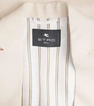 Etro Wool Single-breasted Blazer