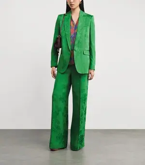 Etro Floral Single-breasted Blazer