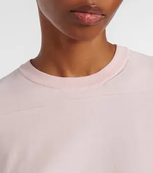 JIL SANDER Cotton Crewneck Sweater - Pink