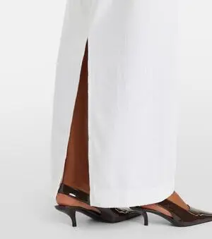TOTEME Sequined Maxi Skirt - White