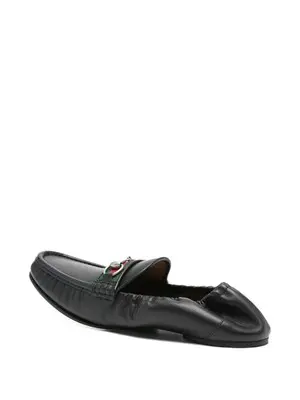 Gucci Horsebit 1953 Leather Loafers - Black
