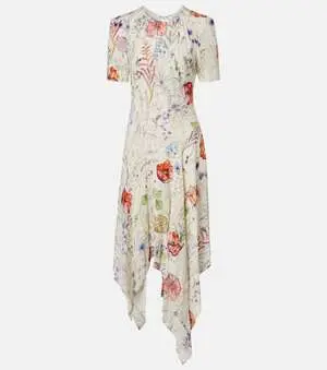 Alexander Mcqueen Floral Day Dresses