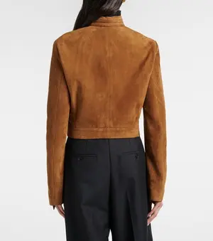 TOM FORD Cropped Suede Jacket