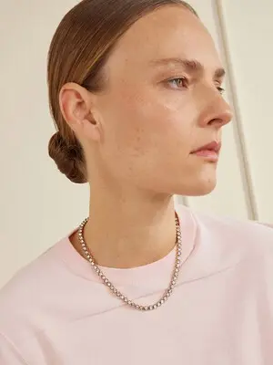 ROXANNE ASSOULIN Tone Cubic Zirconia Tennis Necklace