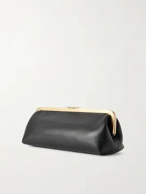 Proenza Schouler Amory Leather Clutch - Black