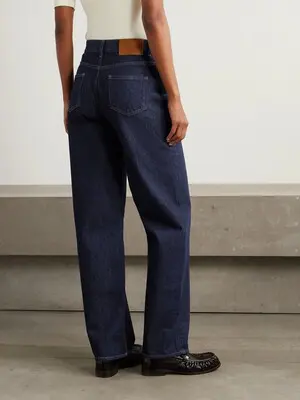 Loulou De Saison Samur High-rise Straight-leg Jeans - Blue