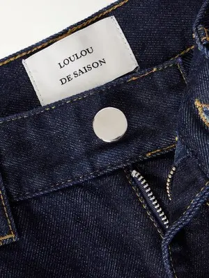 Loulou De Saison Samur High-rise Straight-leg Jeans - Blue