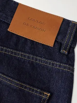 Loulou De Saison Samur High-rise Straight-leg Jeans - Blue